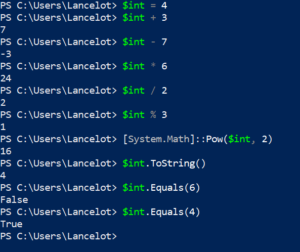PowerShell – Variables, types et opérateurs logiques – TheRedWindows
