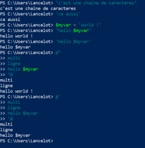 PowerShell – Variables, types et opérateurs logiques – TheRedWindows